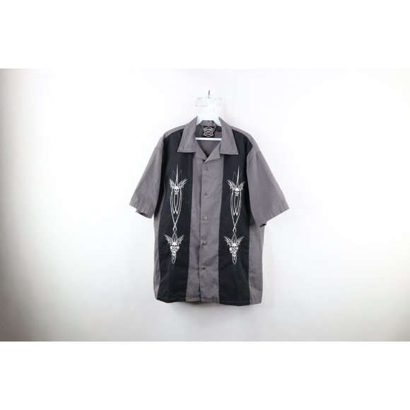 Vintage | Shirts | Vtg Streetwear Mens Large Faded Color Block Tribal ...